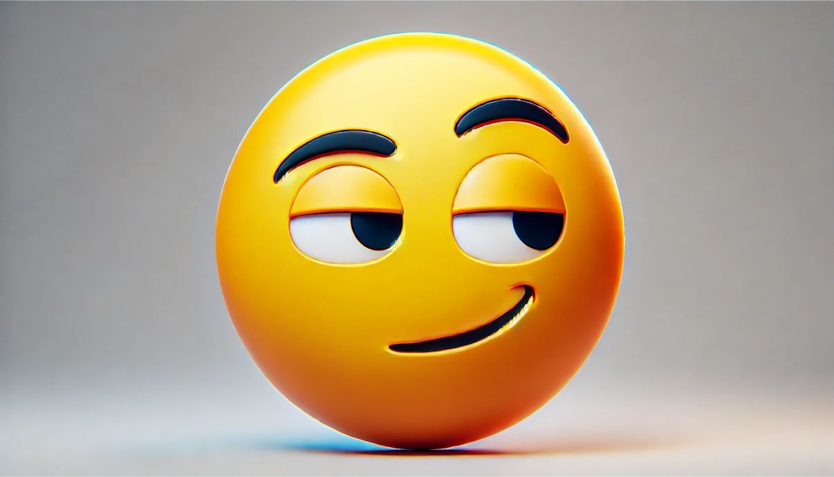 Smirk Emoji - Smileys, Emoticons And Emojis